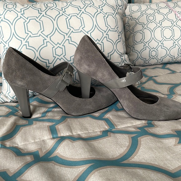 Merona | Shoes | Merona Grey High Heels | Poshmark